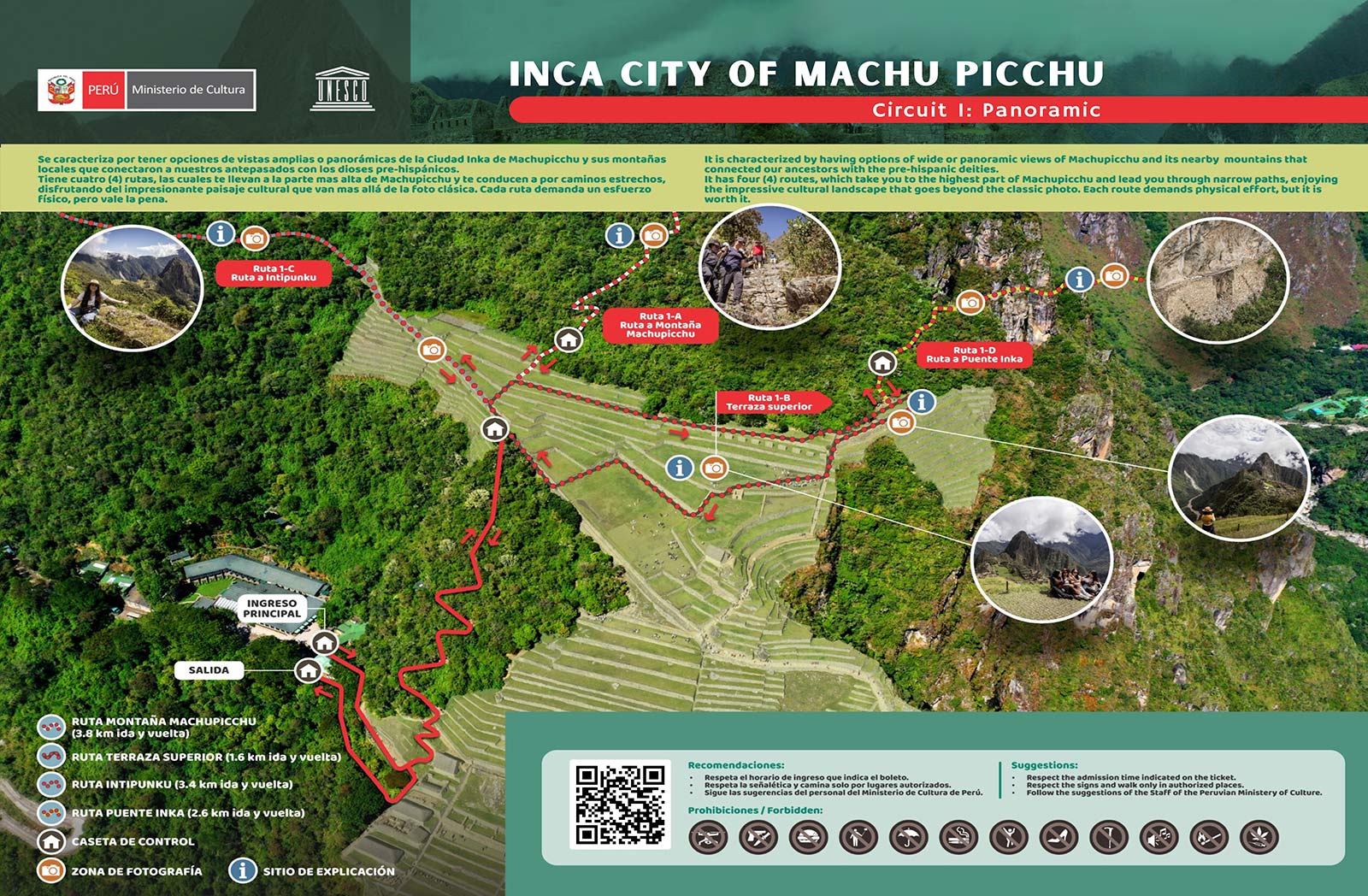 Circuit 1 Machu Picchu - Machu Picchu Tickets 2024/2025