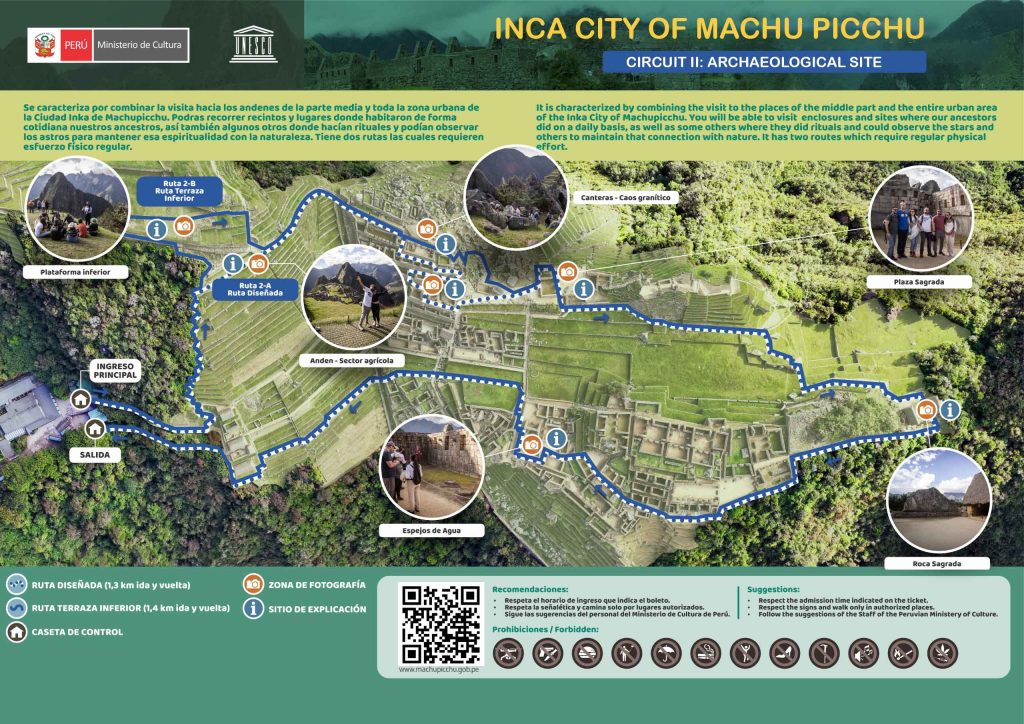 Circuit 2 Machu Picchu: Machu Picchu Tickets 2025